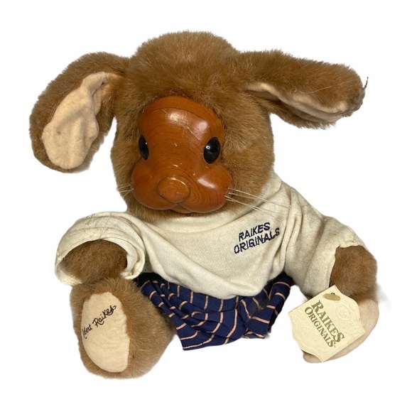 raikens | Toys | Raikes Originals Bunny Wooden Face 99 661429 | Poshmark